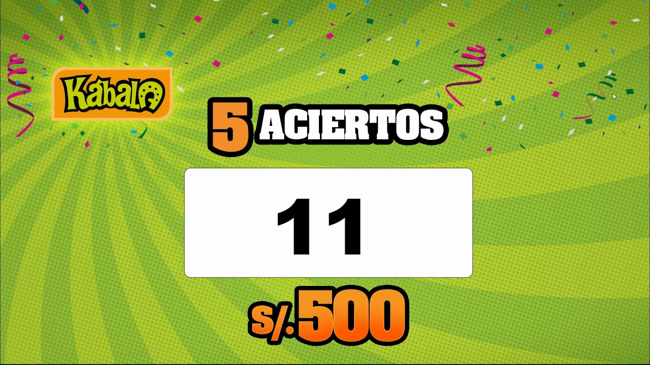 Sorteo Kabala - Sábado 18 de Mayo de 2019 - YouTube