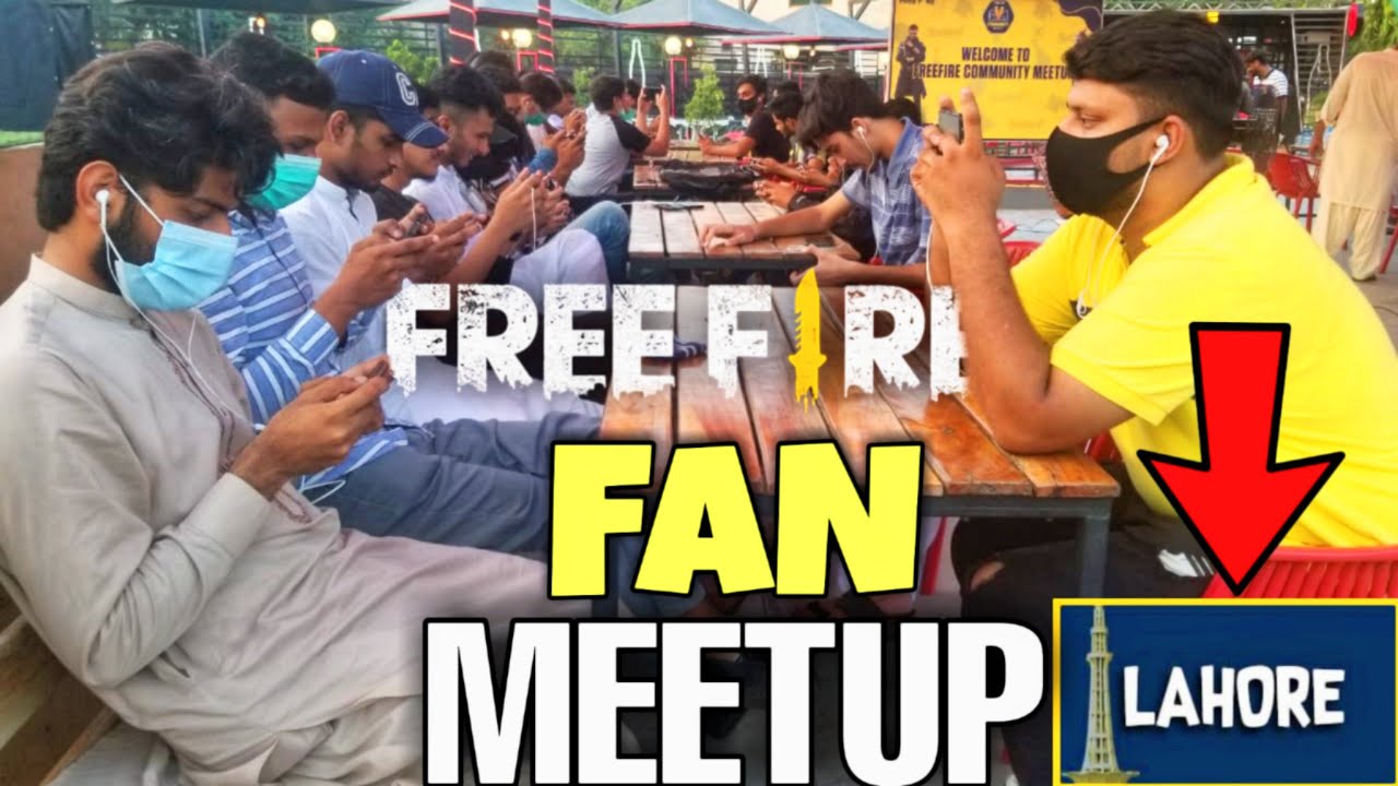 Free Fire Community Meetup LAHORE | | Game Bar | | Free Fire 🔥 Pakistan ...