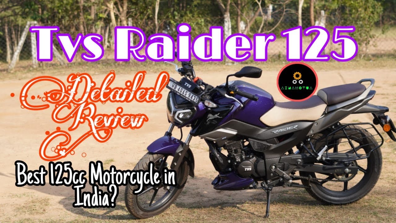 Most Detailed Review of the TVS Raider 125 | Best 125 cc Indian ...