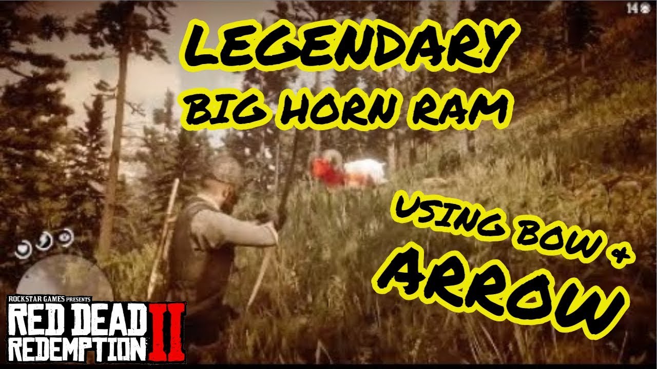 Red Dead Redemption 2 Legendary Big Horn Ram Location and hunted with ...