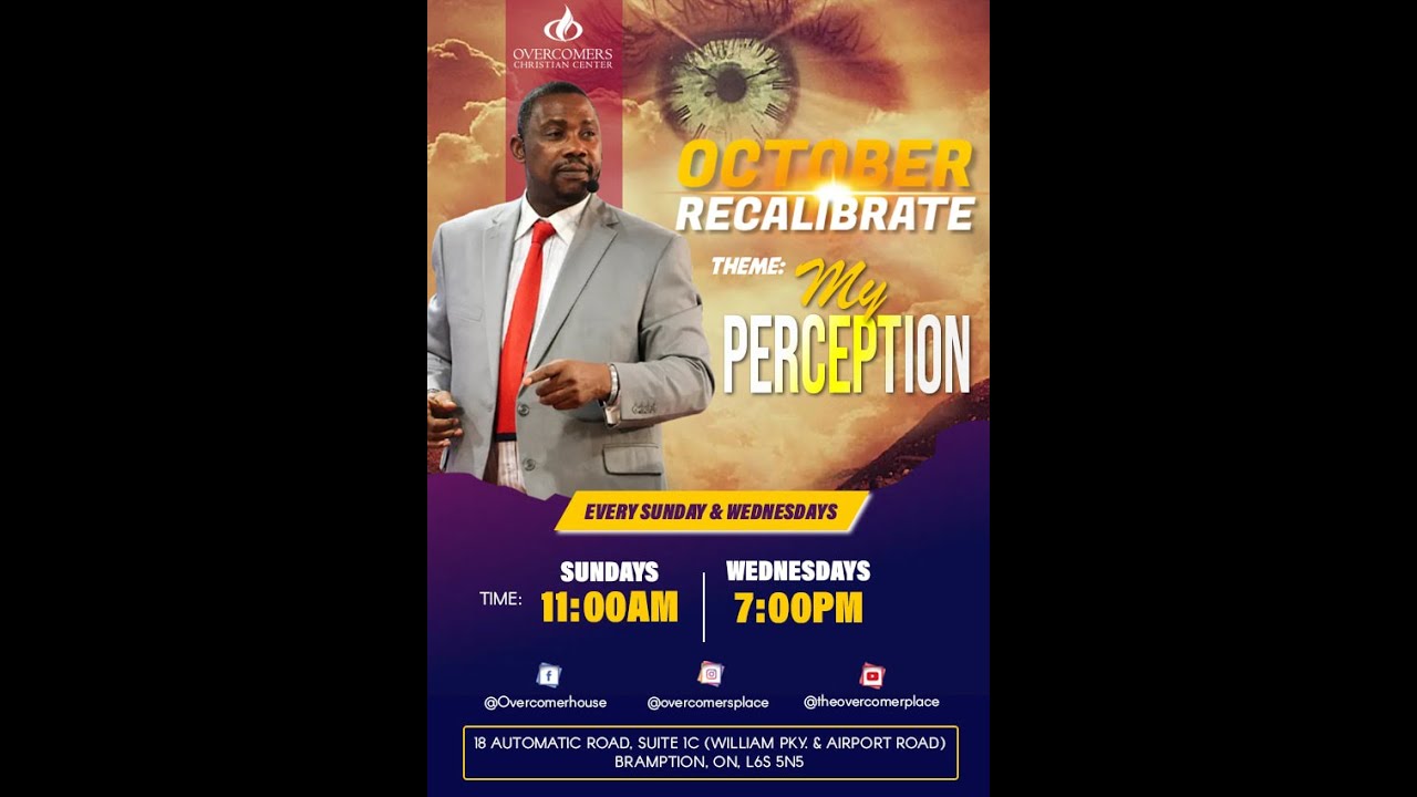 Sunday Service October 16th 2022 Overcomers Christian Center - YouTube