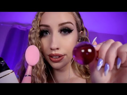 ASMR | Gentle Personal Attention Facial ASMR (whispers + tingles)  😌