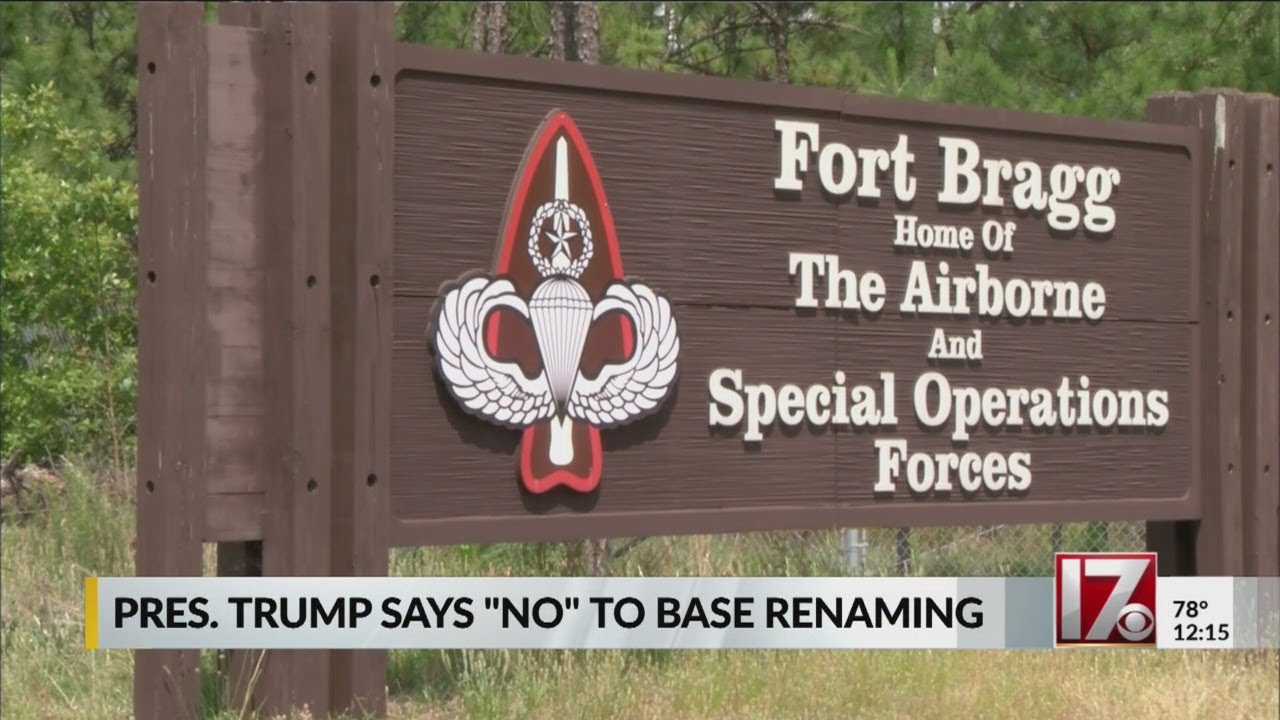 Army Renaming Military Bases