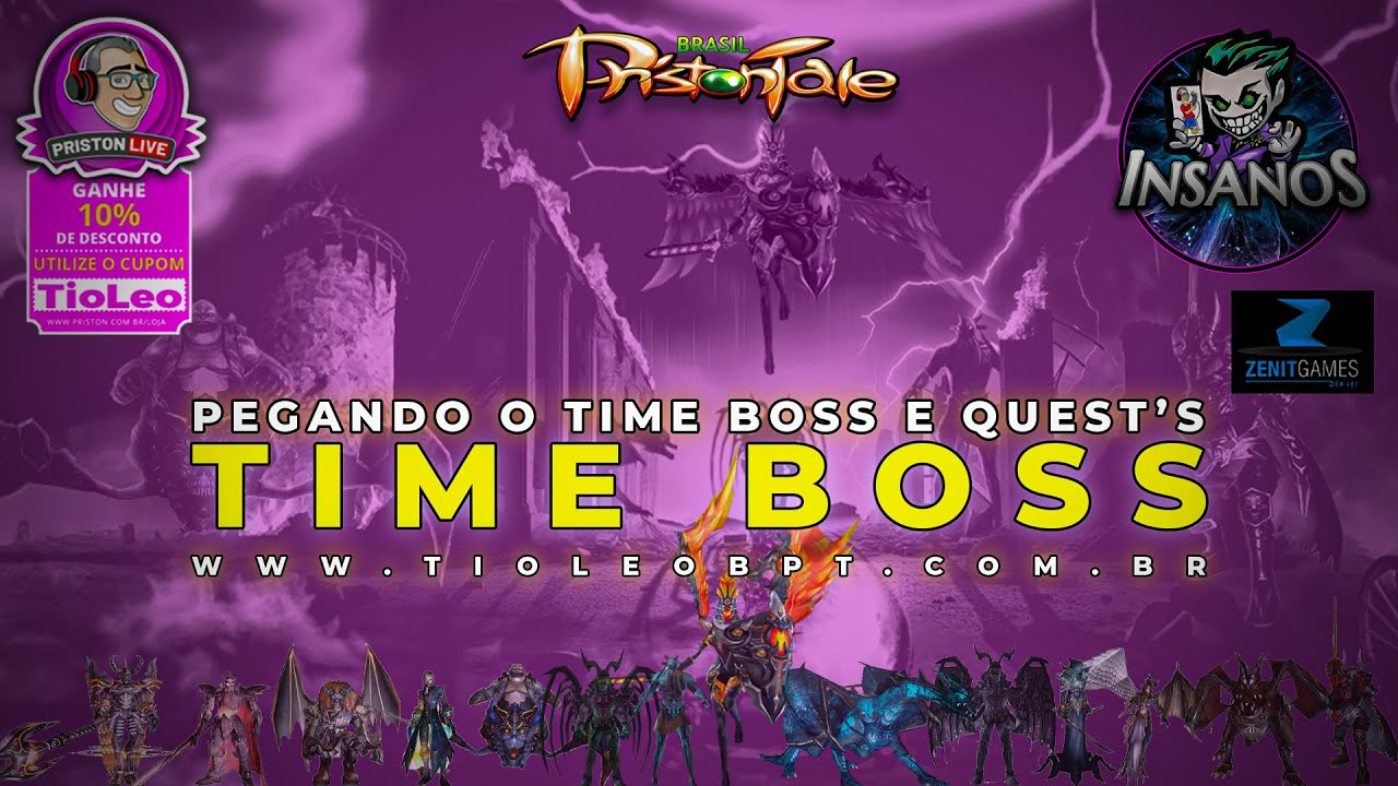 #574 - TIME BOSS + QUEST's - PRISTON TALE BRASIL BPT - YouTube