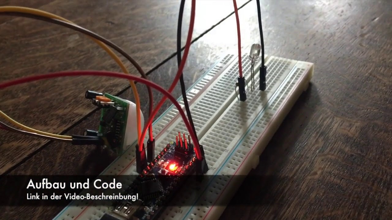 Arduino + Bewegungsmelder HC SR501 - YouTube