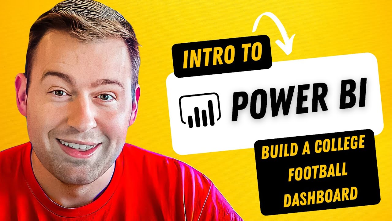 Intro to Power BI: Create a College Football Game Dashboard - YouTube