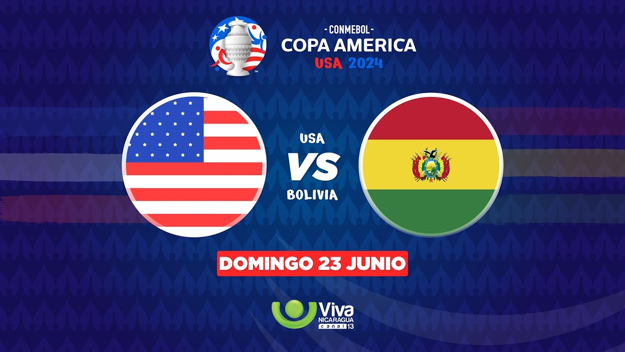 USA vs. Bolivia - [Watch Party - Reacción] - [23/06/24] - YouTube