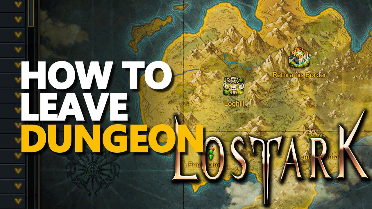 How to Leave Dungeon Lost Ark - YouTube