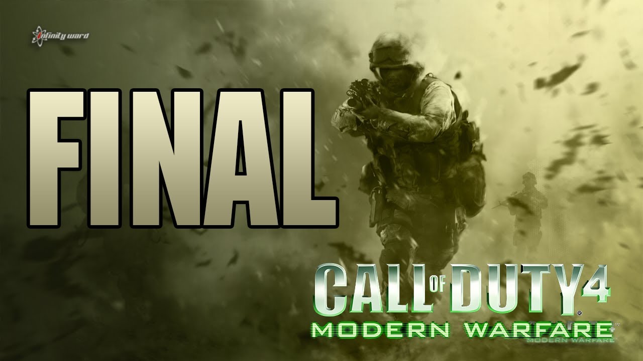FINAL CALL OF DUTY 4: MODERN WARFARE | CAP. 9 | "En el CG no se lucha ...