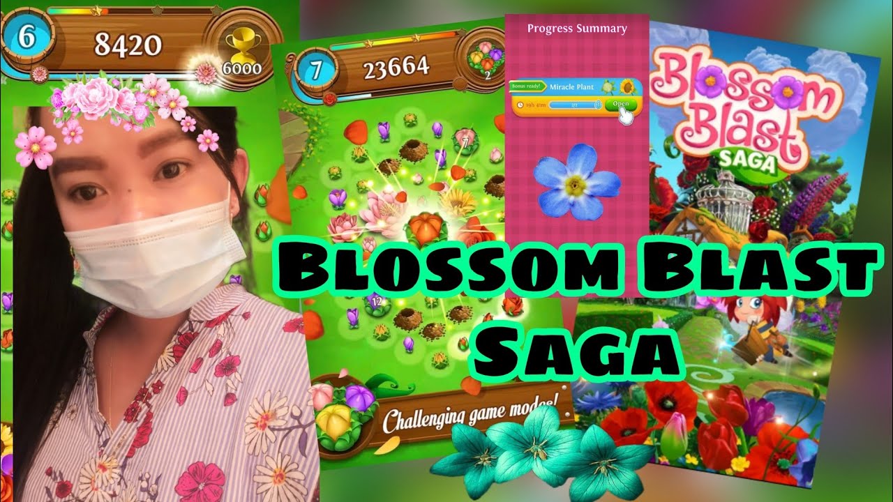 Blossom Blast Saga| Flower Linking Fun| ABBY - YouTube
