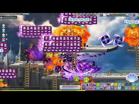 MapleSEA Night Walker 6th Job Quintuple Toss VI Mastery Core - YouTube
