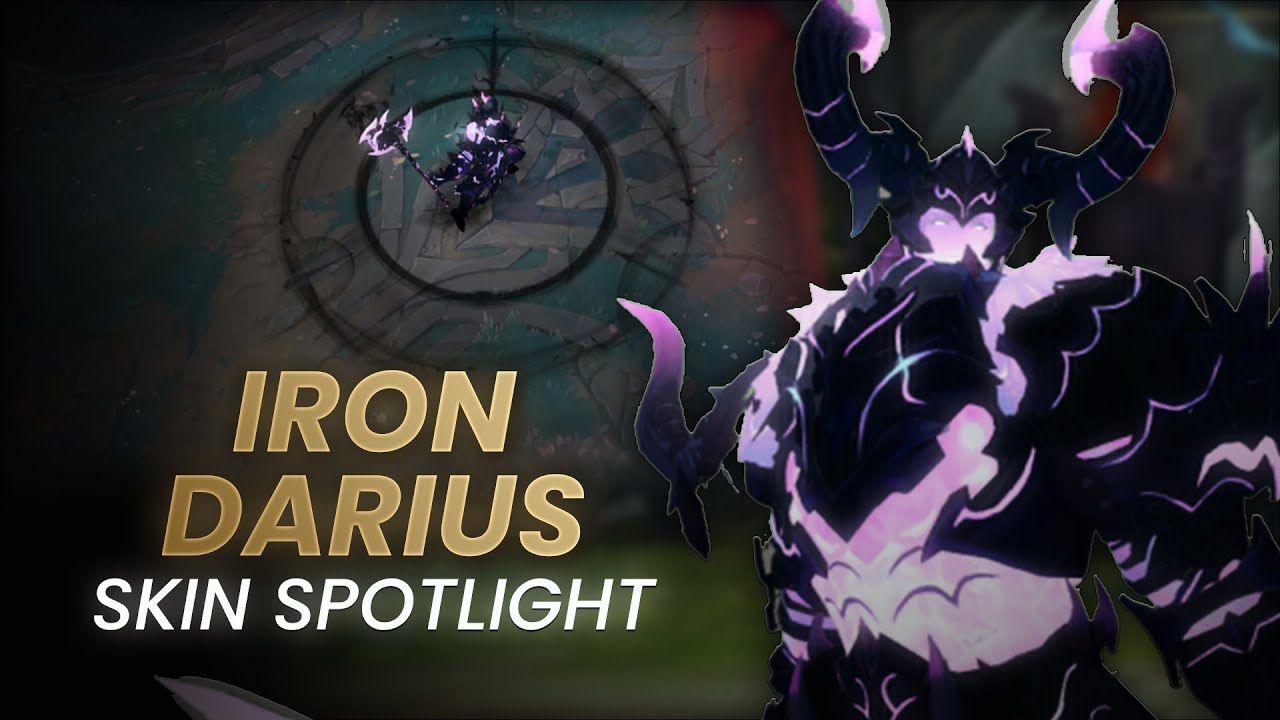 Iron Darius Custom Skin Spotlight - League of Legends - YouTube
