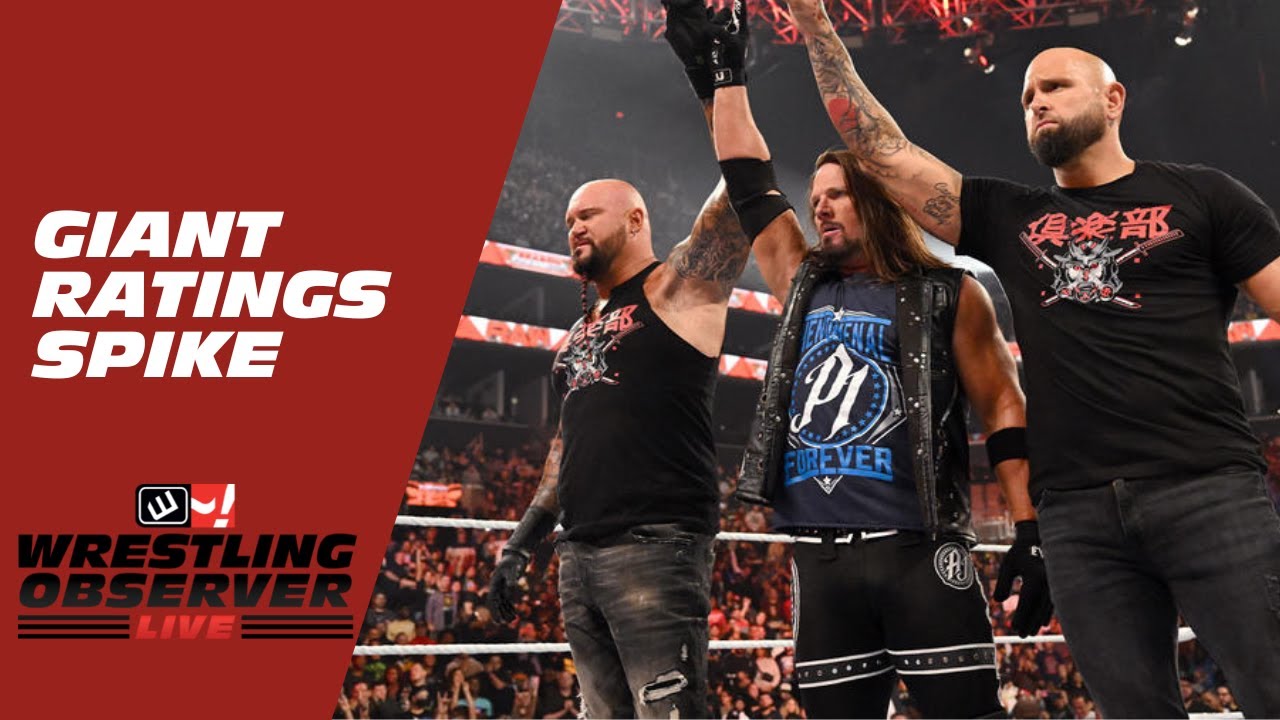 The mystery of the giant Raw ratings spike: Wrestling Observer Live ...
