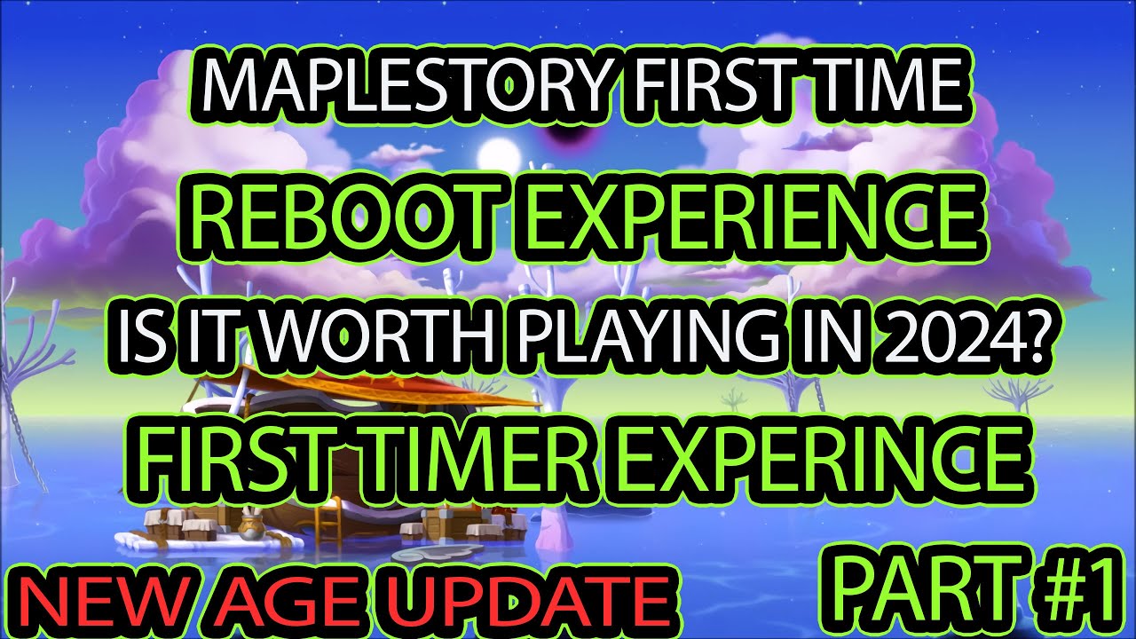 First time Maplestory Reboot! New age update Part 1 - YouTube