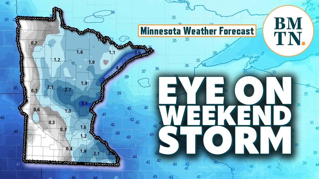 Minnesota weather forecast: Latest on possible track of weekend storm ...