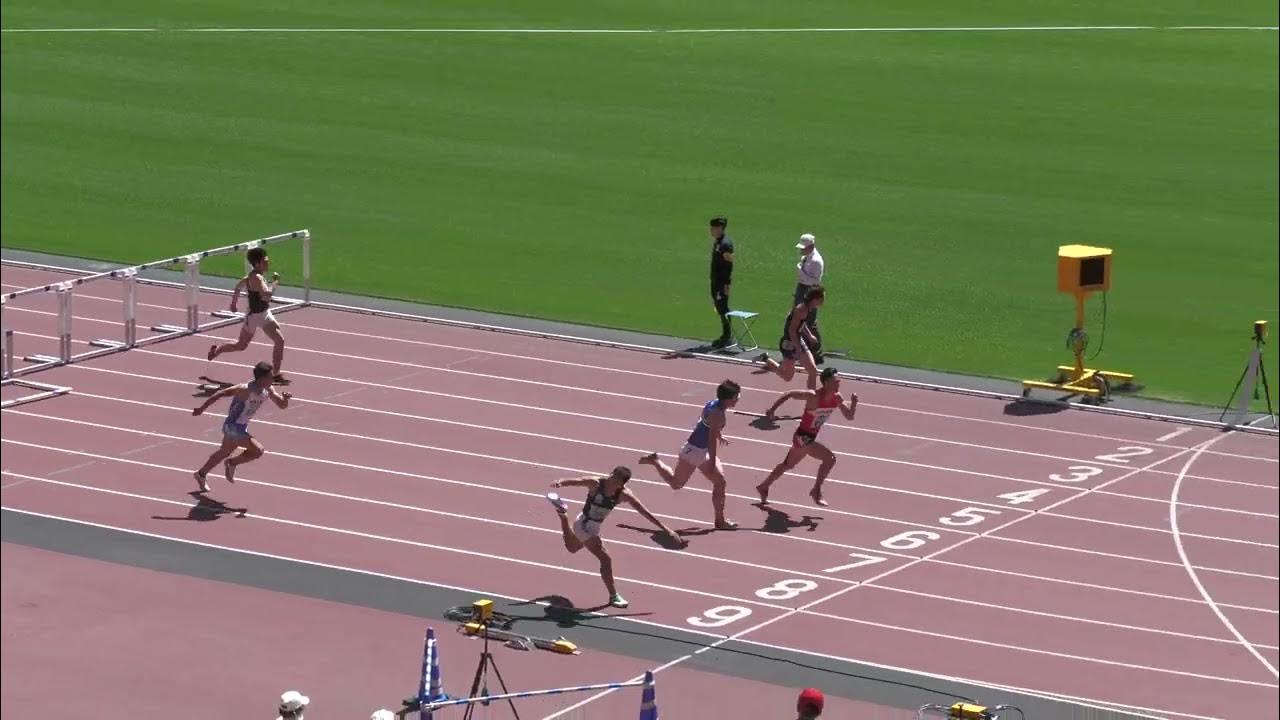 男子2部・3部 混成110mH 1組 関東インカレ2024 - YouTube