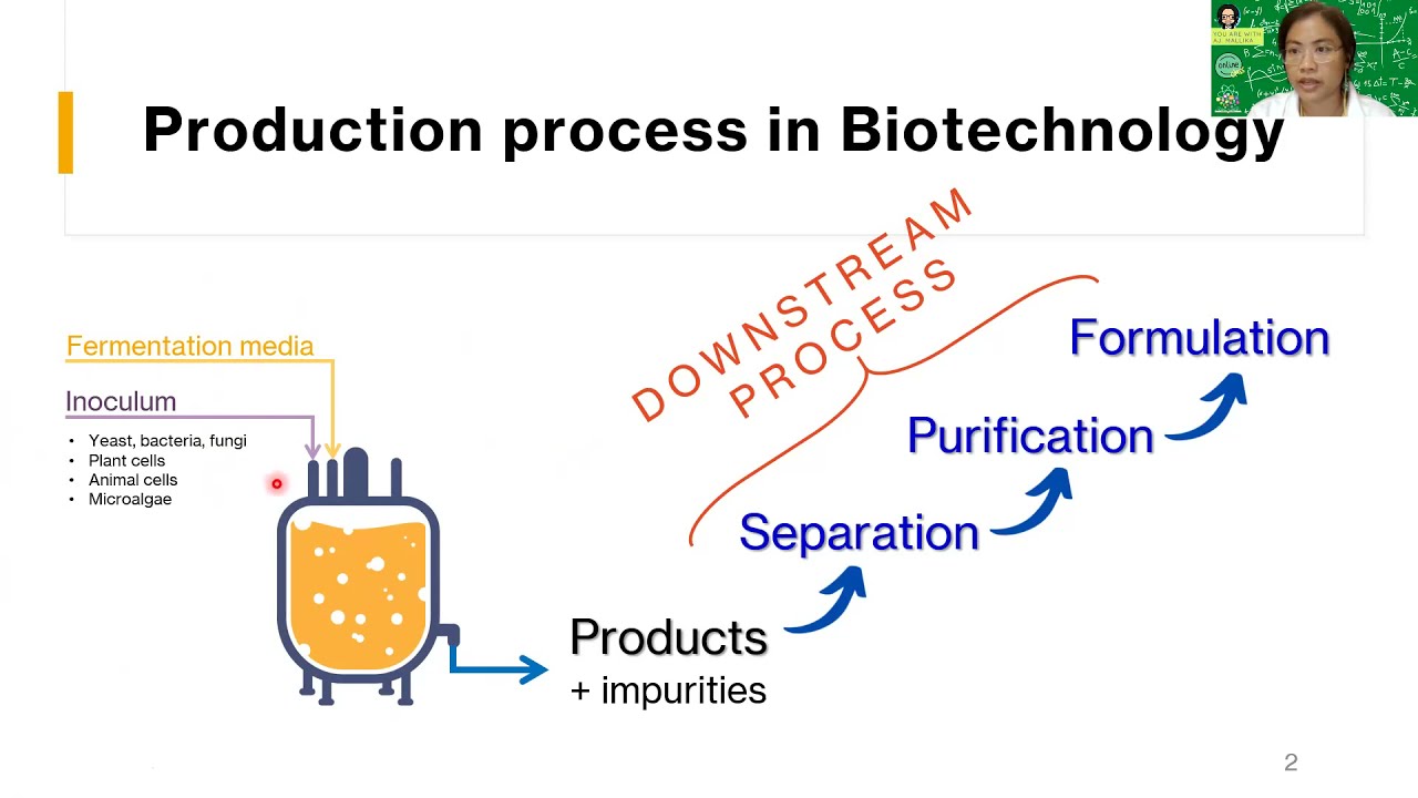 Ctu Lecture Downstream Processing In Biotechnology Part 1 2 Youtube