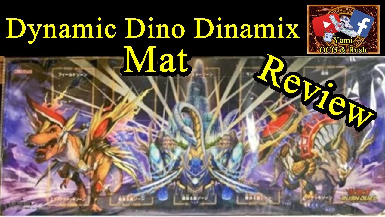 Dynamic Dino Dinamix Mat #rushduel #yugioh #yugiohsevens - YouTube