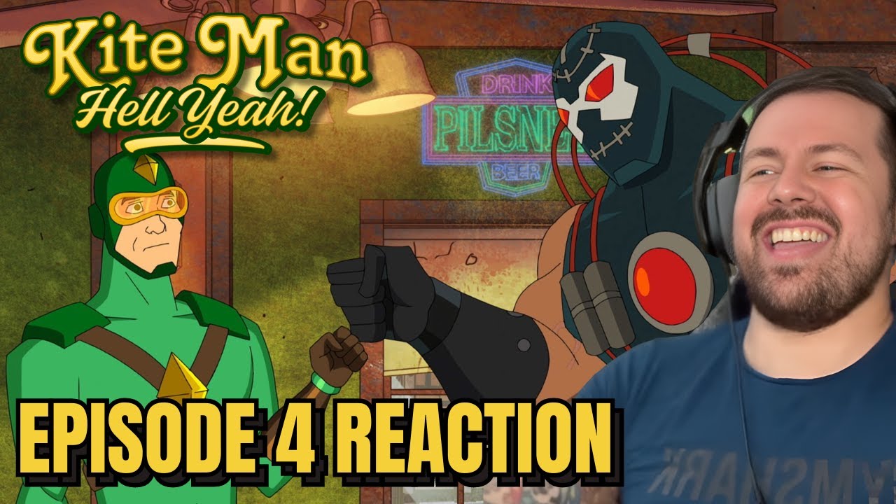 Kite Man: Hell Yeah! Episode 4 Reaction!! | "Portal Potty, Hell Yeah ...