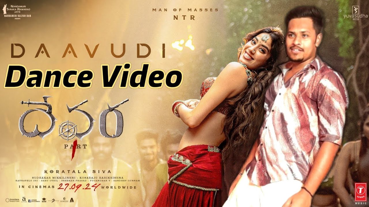 Daavudi Song Dance Video | Devara | Jr Ntr , Janvi Kapoor , Saif Ali ...