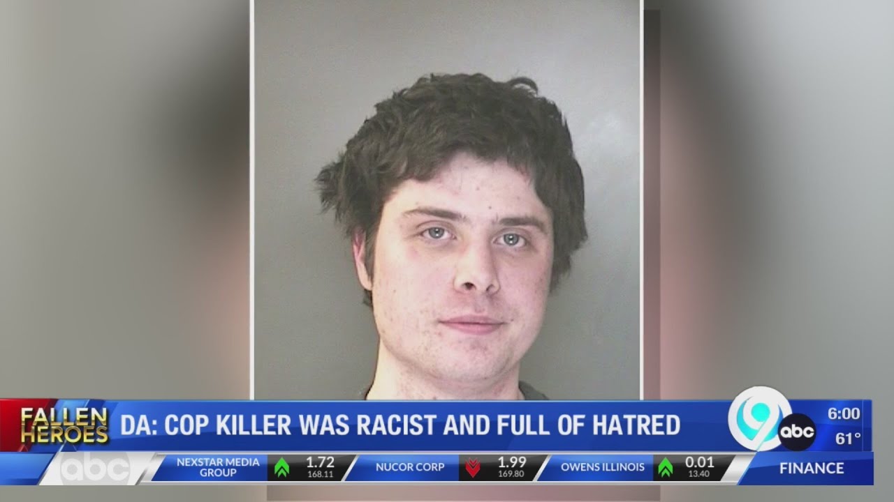 DA: Cop killer was racist and full of hatred - YouTube
