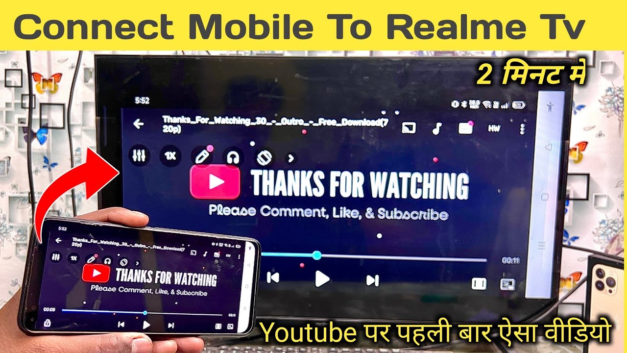 How To Connect Mobile To Realme Tv | Connect Realme Tv To Mobile | Realme Tv | Mi Tv - YouTube