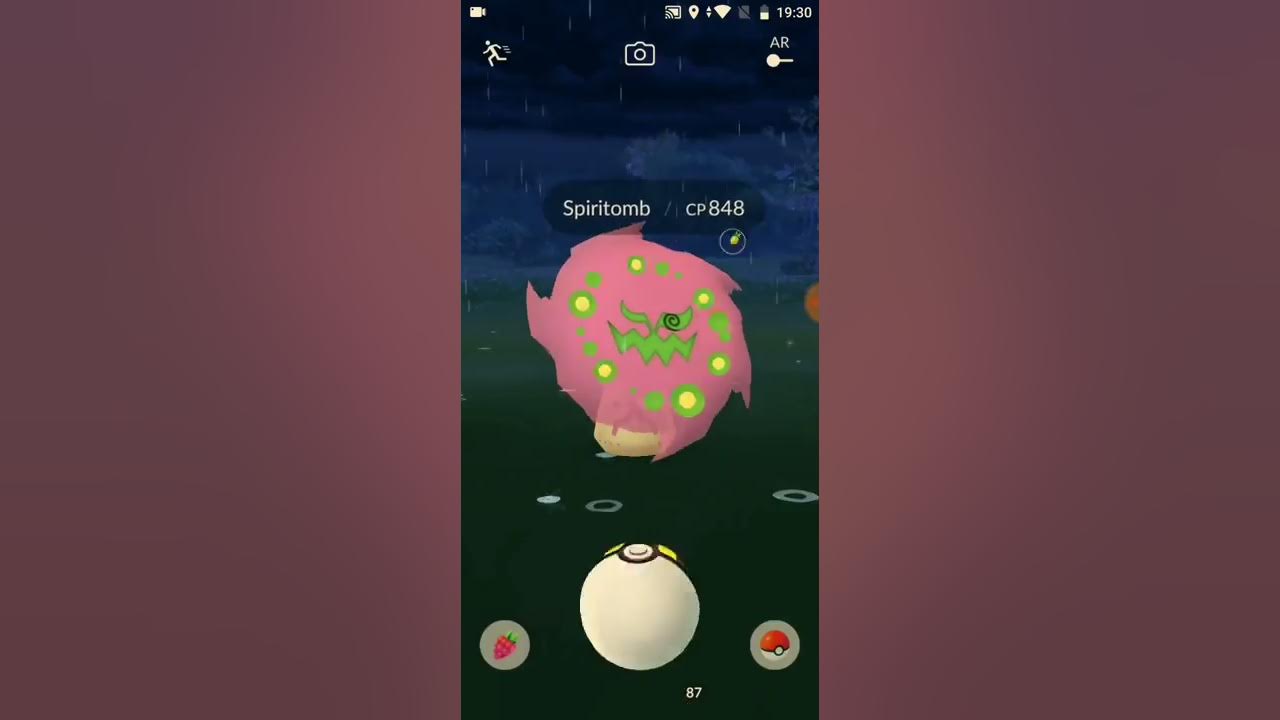 Spiritomb, A Spooky Message Quest Rewards in Pokèmon GO - YouTube
