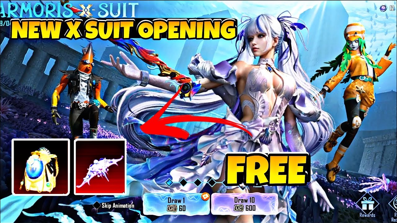 Marmoris X-Suit Opening | New Marmoris X-Suit Opening | PUBG MOBILE ...