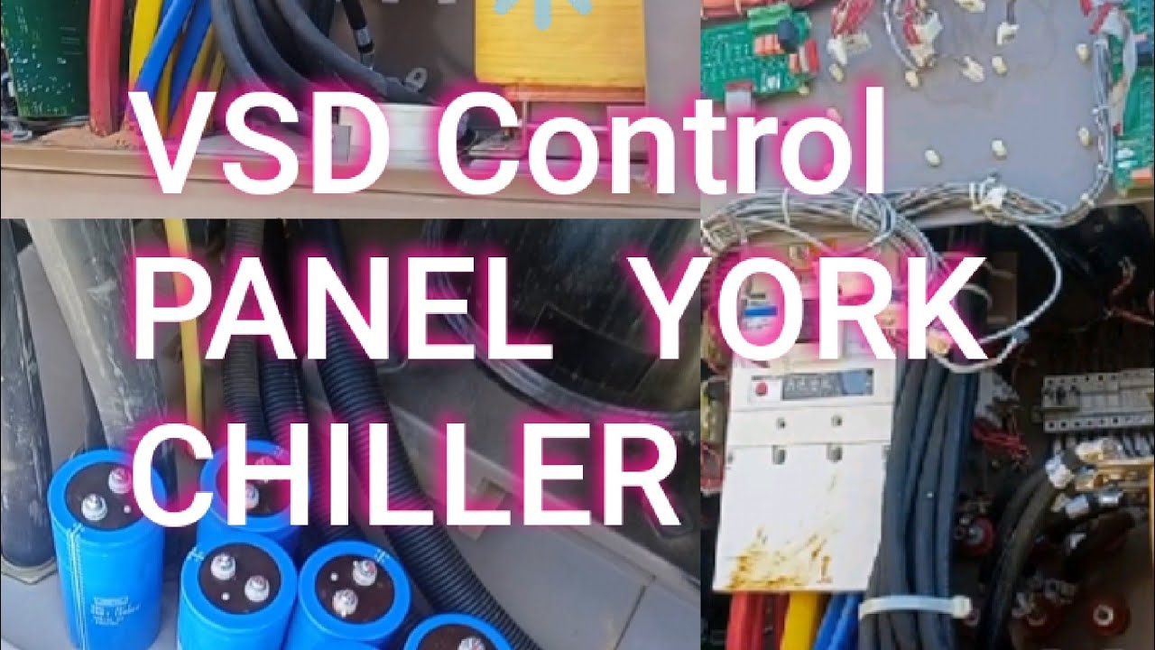 VSD control panel York Chiller, - YouTube