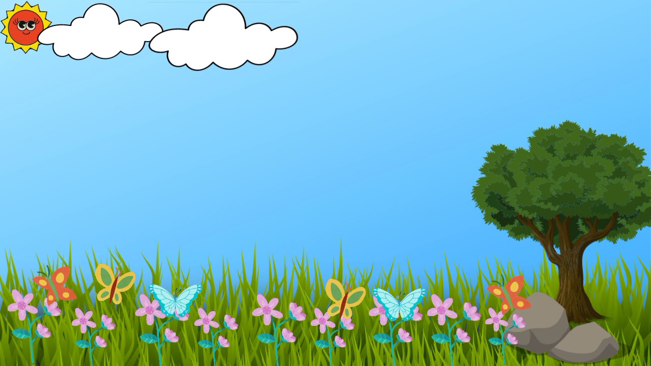 background animasi bergerak ppt tanpa suara pemandangan alam - YouTube