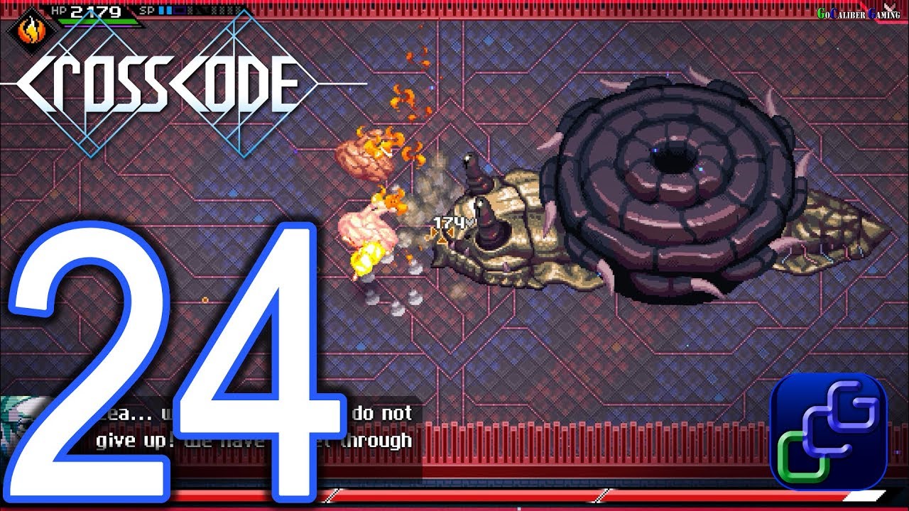 CrossCode PC Walkthrough - Part 24 - Vermillion Wasteland Dungeon Boss, Cargo Ship, Gaia's ...