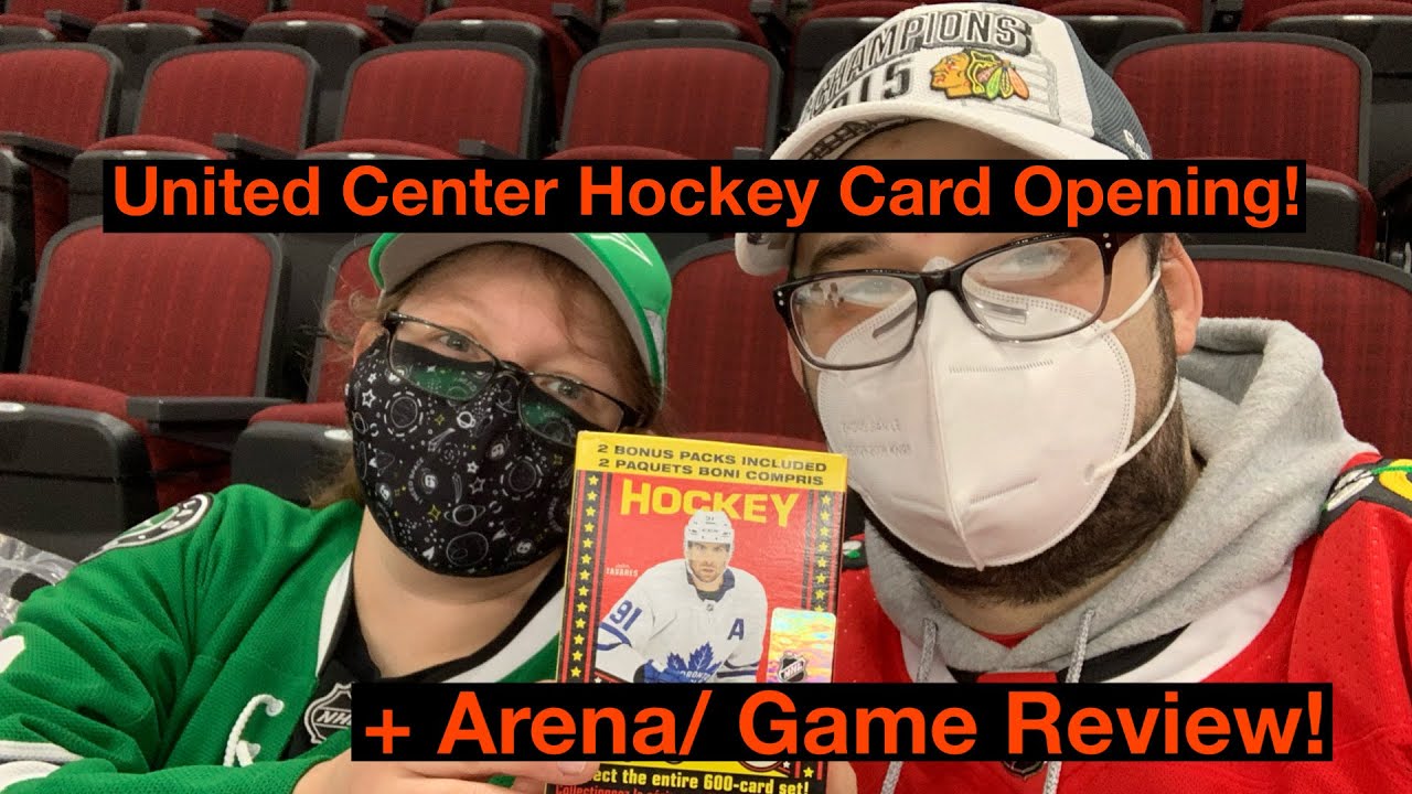 United Center Hockey Card Opening! - YouTube