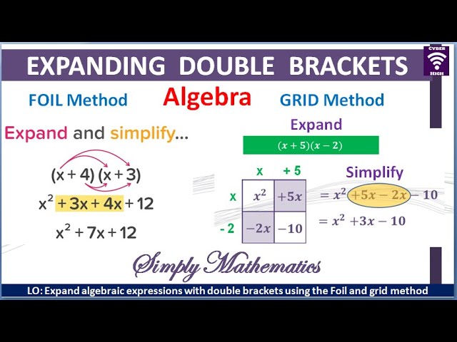 Expanding Double Brackets Easier Teaching Resources Expanding Double