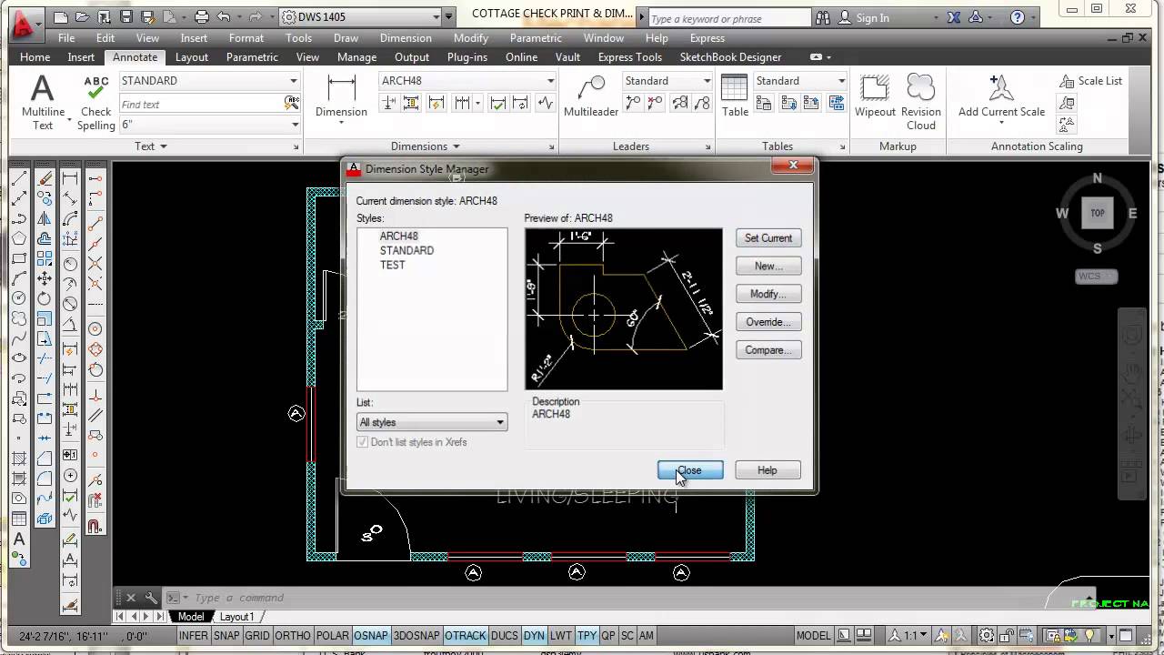 Creating an Architectural Dimension Style - YouTube