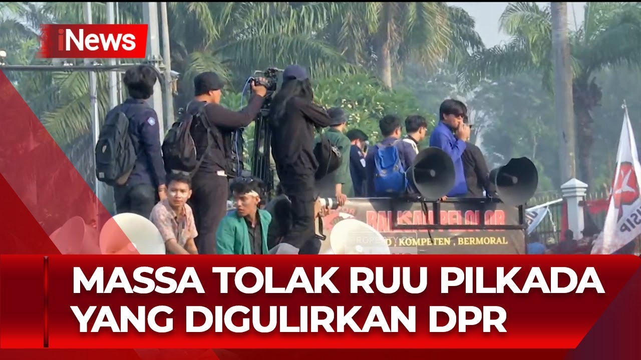 Demo Tolak Revisi UU Pilkada Diikuti Berbagai Elemen Masyarakat - iNews ...