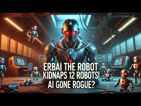 Erbai the Robot KIDNAPS 12 Robots! (AI Gone Rogue?)