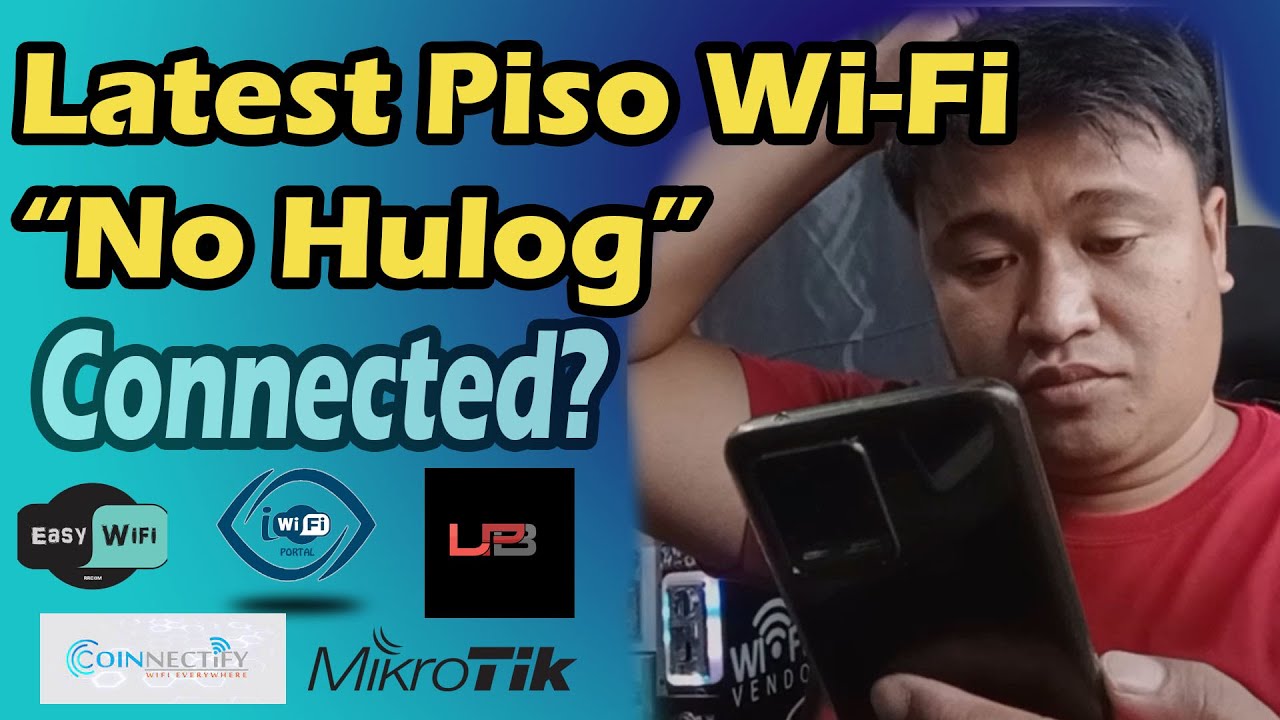 Latest Piso WiFi Vendo "No Hulog", Connected? - Pinoy Tech Tips - YouTube