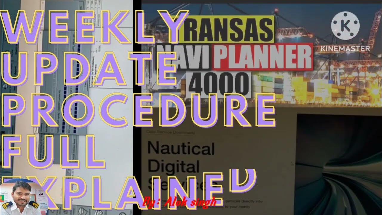 Transas Navi Planner 4000 / Weekly update / Enc / AIO / Ecdis weekly update procedure step by ...