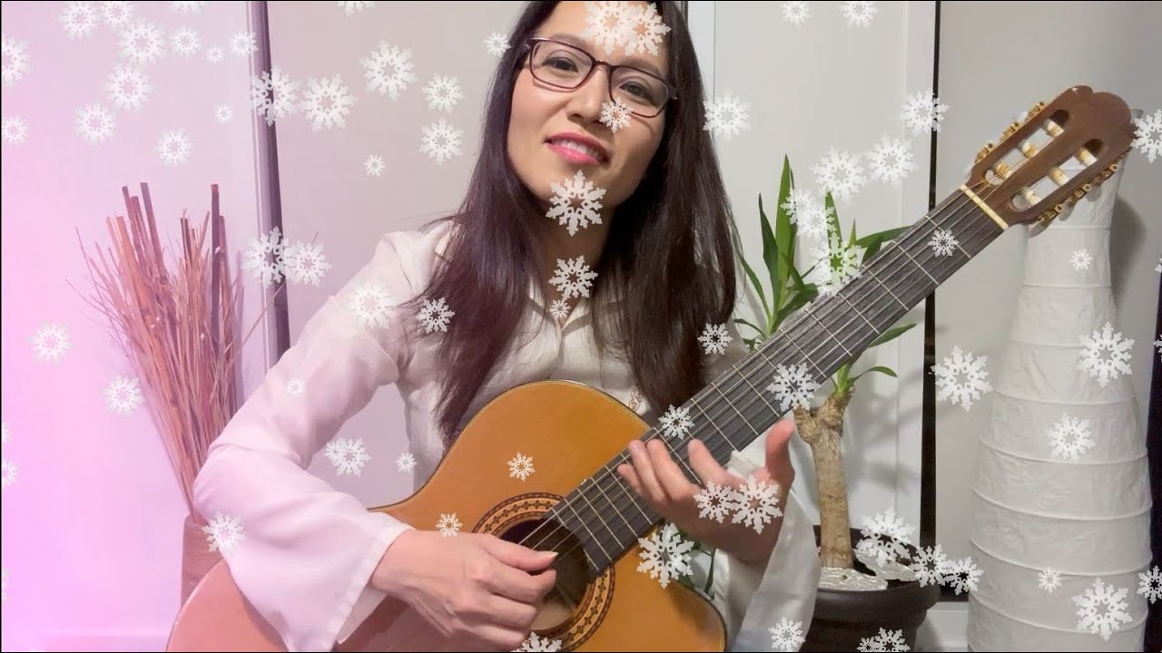 Silent Night Arr. by Thu Le (for Beginners) | Christmas song - YouTube
