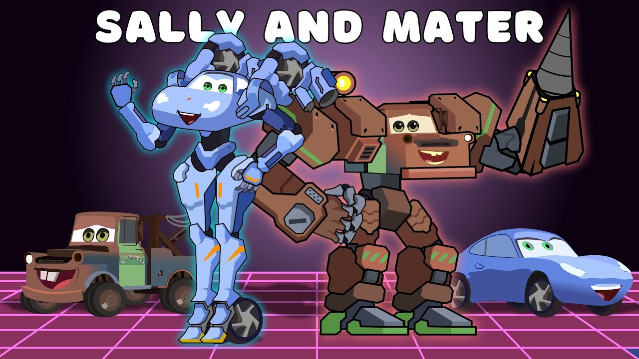 Sally and Mater Dynamic Duo | Epic Battle - YouTube