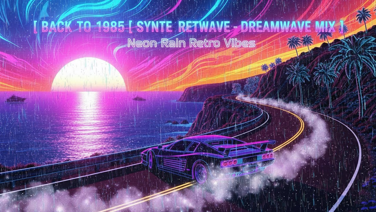 BACK TO 1985 [ Synthwave - Retrowave - Dreamwave Mix ] | Neon Rain ...