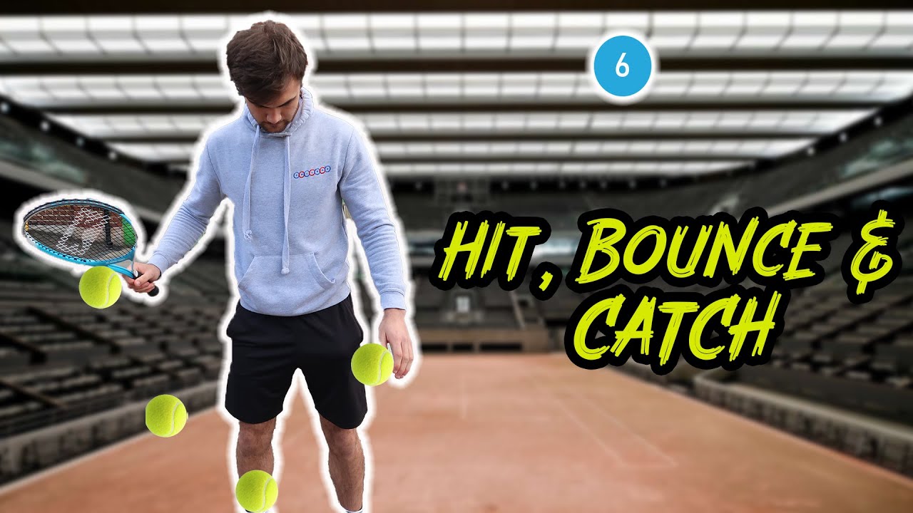 Tennis Skills Tutorial | Hit, Bounce, Catch Ep6 - YouTube