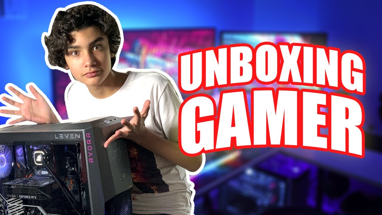 MEGA UNBOXING SET UP DE GAMER Andrew Ponch - YouTube
