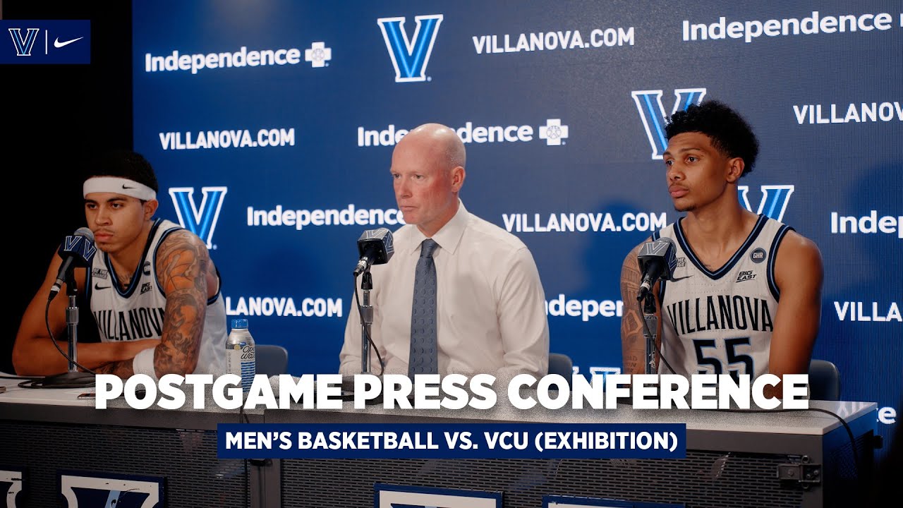 Men's Basketball - Postgame Press Conference vs. VCU (Exh.) - YouTube