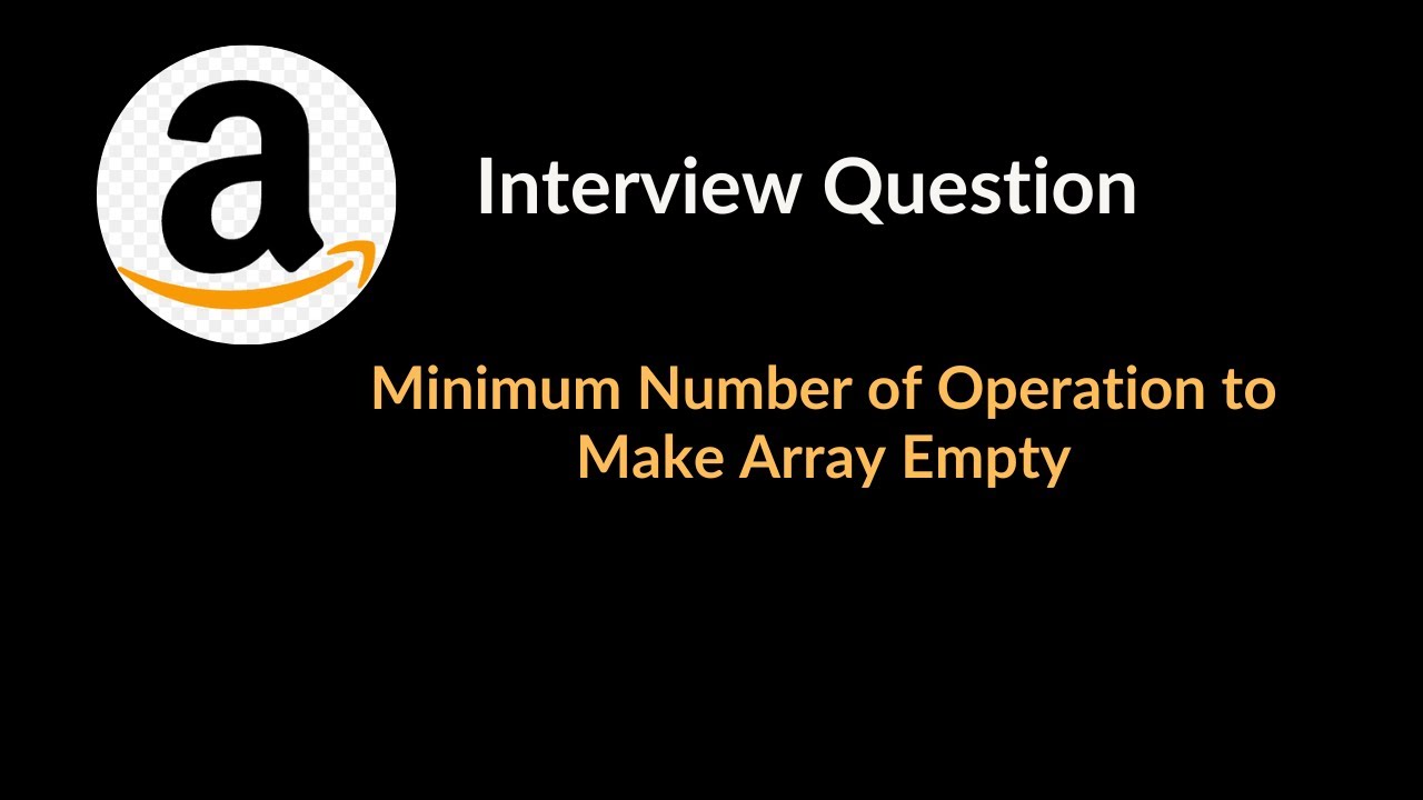 Minimum Number of Operation to Make Array Empty | Array & Hashing | LeetCode 2870 | C++ - YouTube