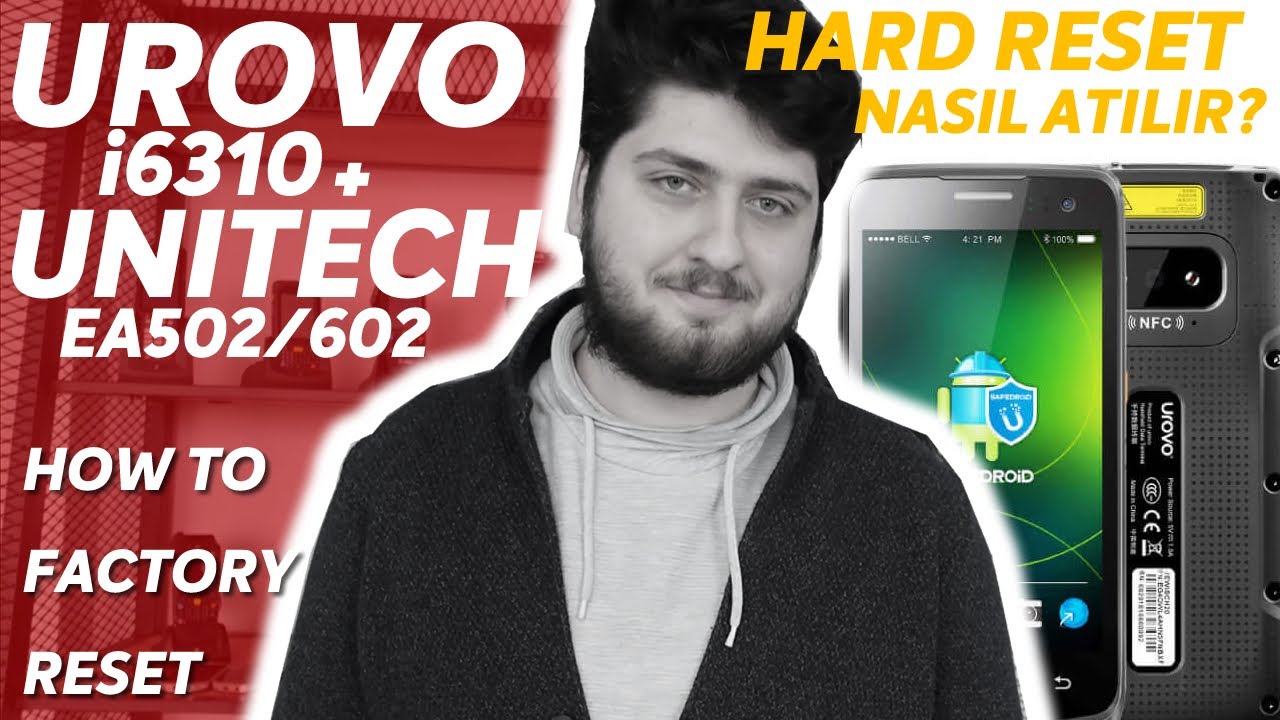 UROVO i6310, Unitech EA502, Unitech EA602 Hard Reset Nasıl Atılır? // How to Factory Reset ...