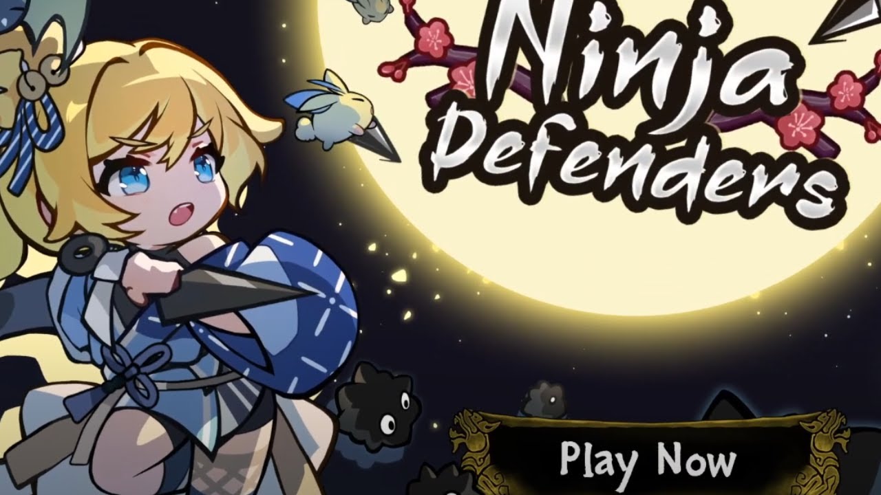 Ninja Defenders : Cat Shinobi Android Gameplay - YouTube