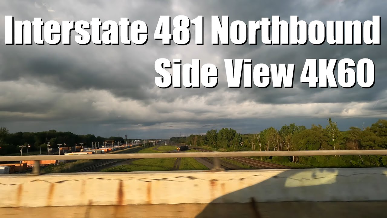Interstate 481 New York Northbound Side View 4K60 - YouTube