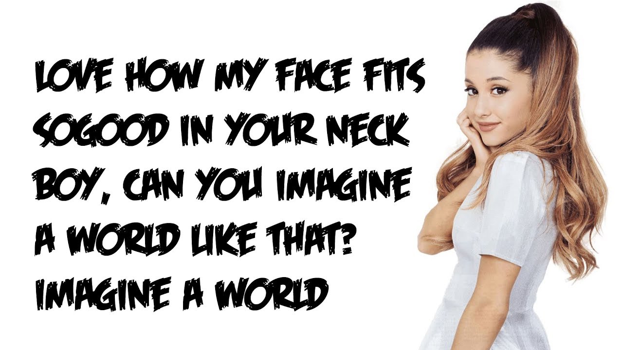 Ariana Grande Imagine Lyrics YouTube ariana-grande-imagine-lyrics-youtube