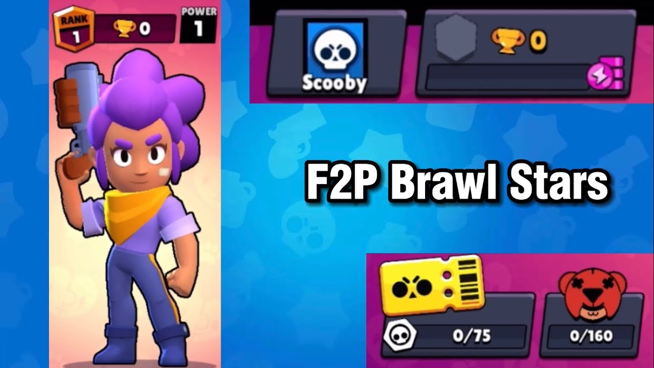 I Created A F2P Account In Brawl Stars (DAY 1) - YouTube